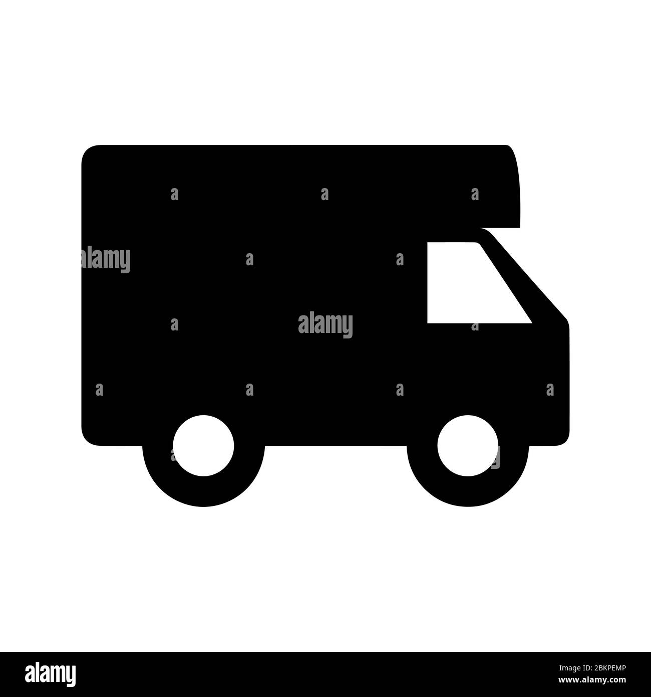 Campervan icon Stock Vector Images - Alamy