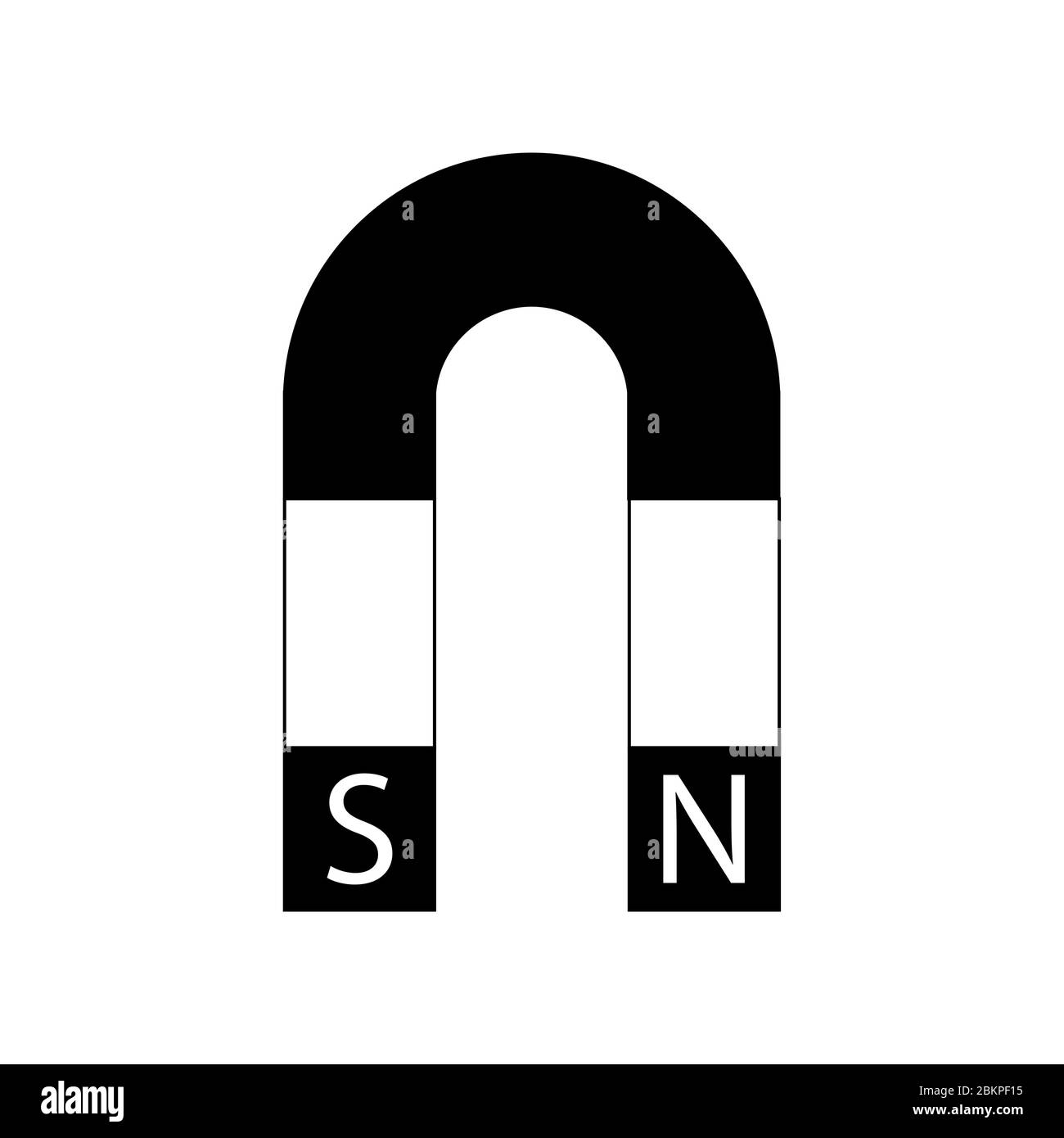 Induction experiment Stock Vector Images - Alamy