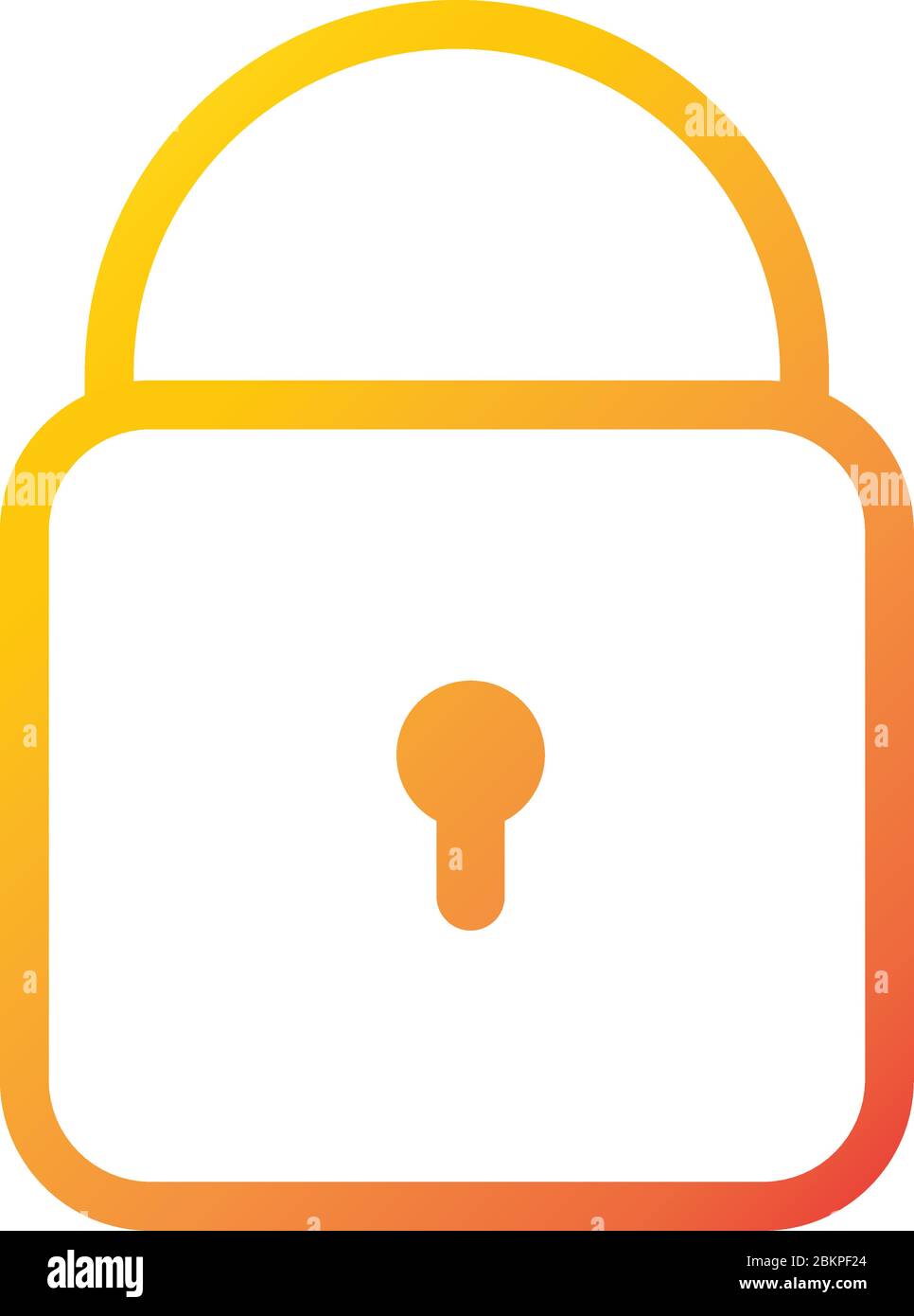 security data padlock internet web technology interface vector ...