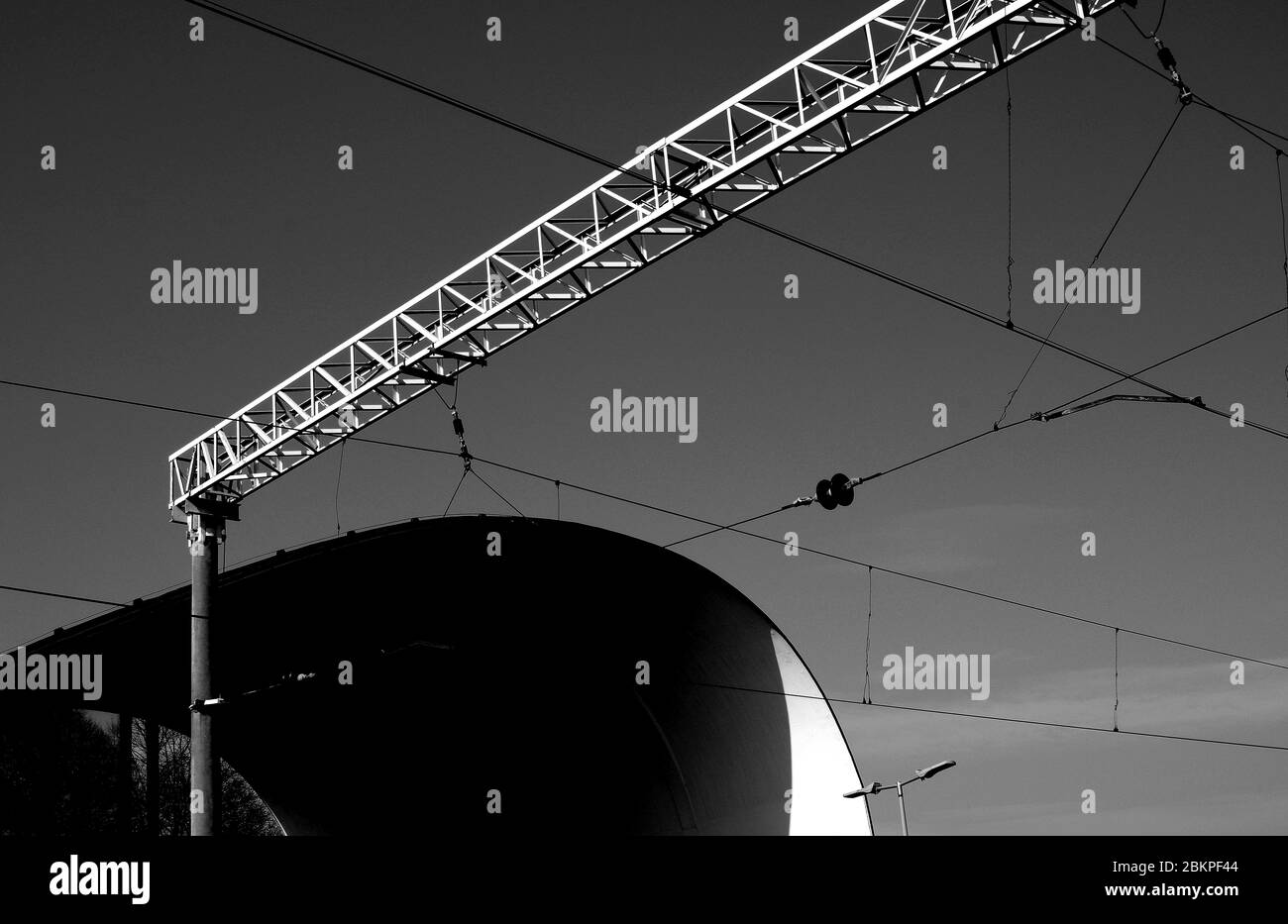 Overhead Power Supply For Electric Trains High Resolution Stock Photography and Images - Alamy