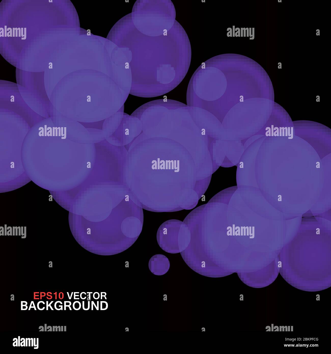 Abstract Bubbles Background Stock Vector Image & Art - Alamy