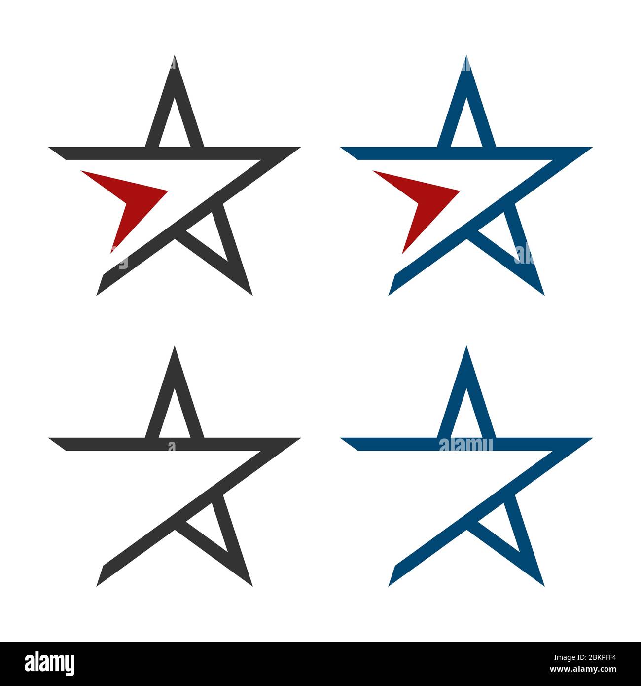 Star Swoosh Logo Template Illustration Design. Vector EPS 10 Stock ...