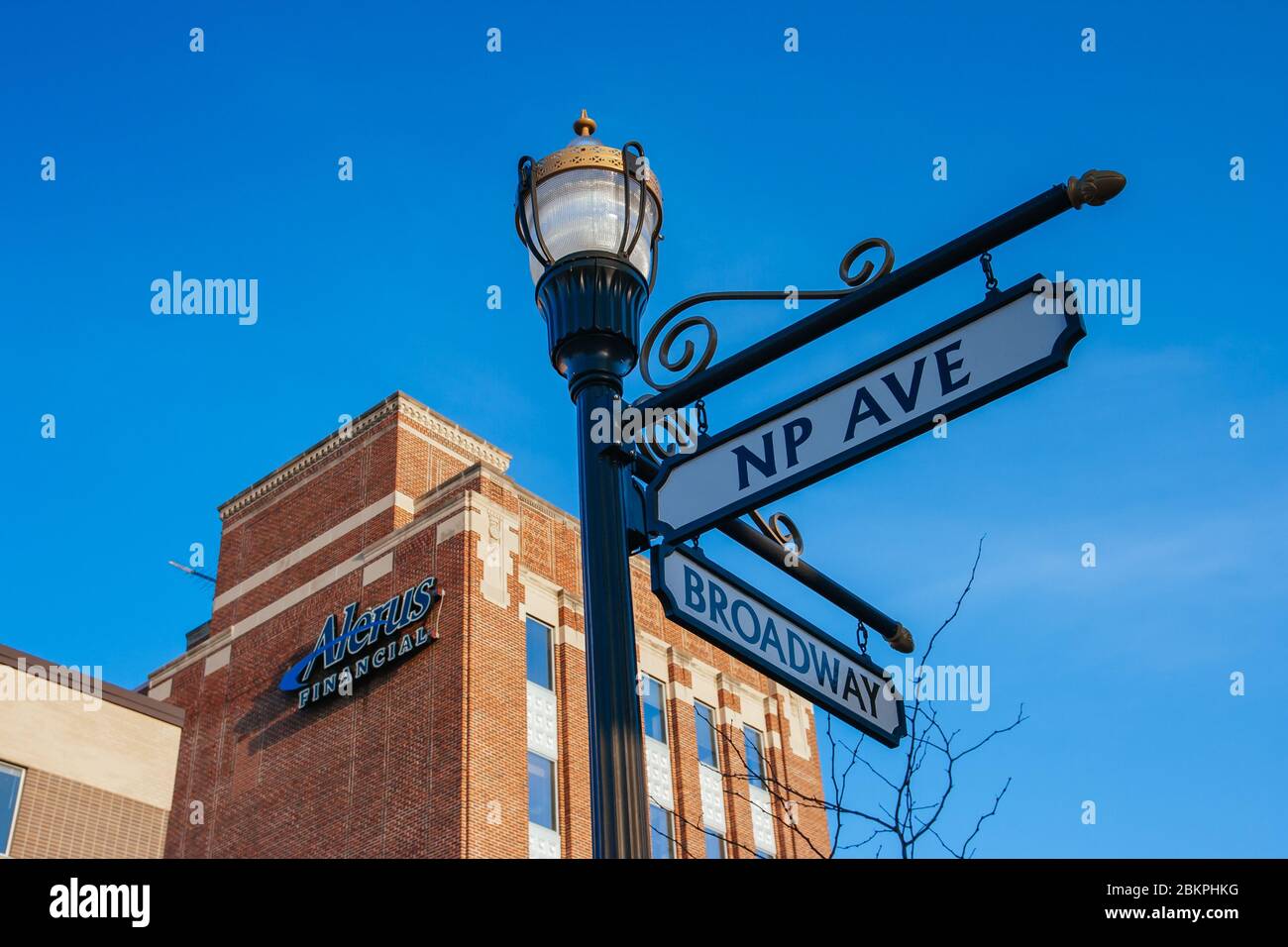 Fargo Street Signage in USA Stock Photo - Alamy