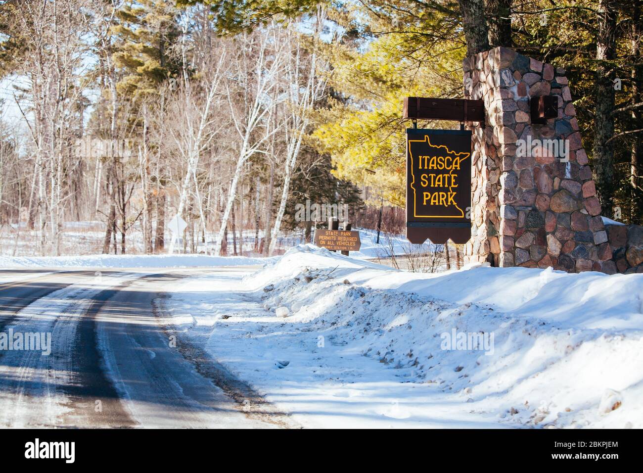 Itasca State Park in Minnesota USA Stock Photo - Alamy