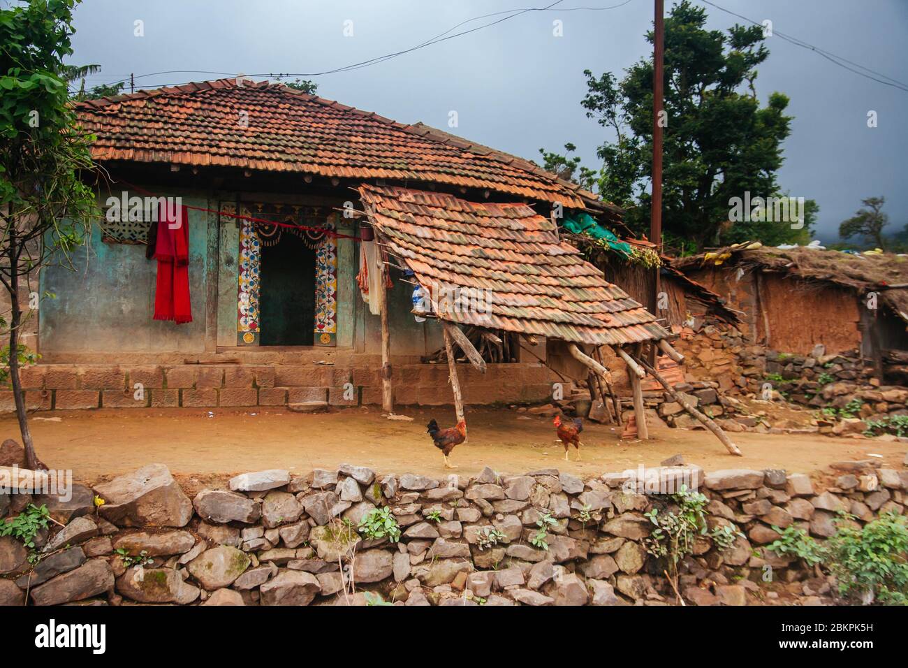 Rural Farming Community in India Stock Photo - Alamy