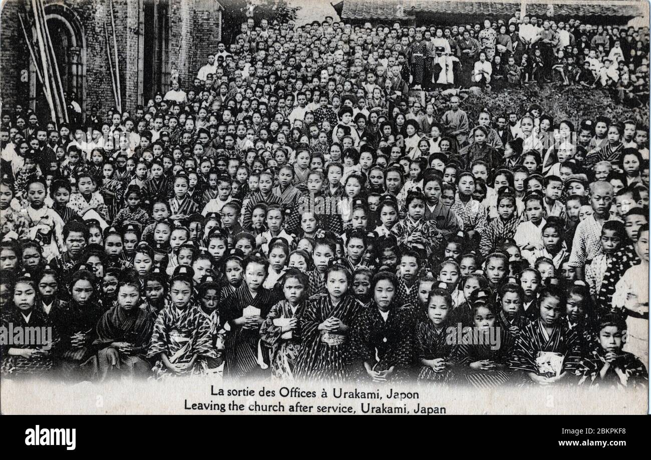 Japanese christians hi-res stock photography and images - Alamy