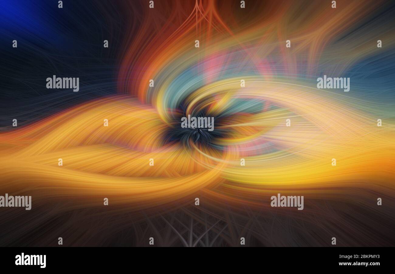 Abstract swirl in colorful color Stock Photo - Alamy