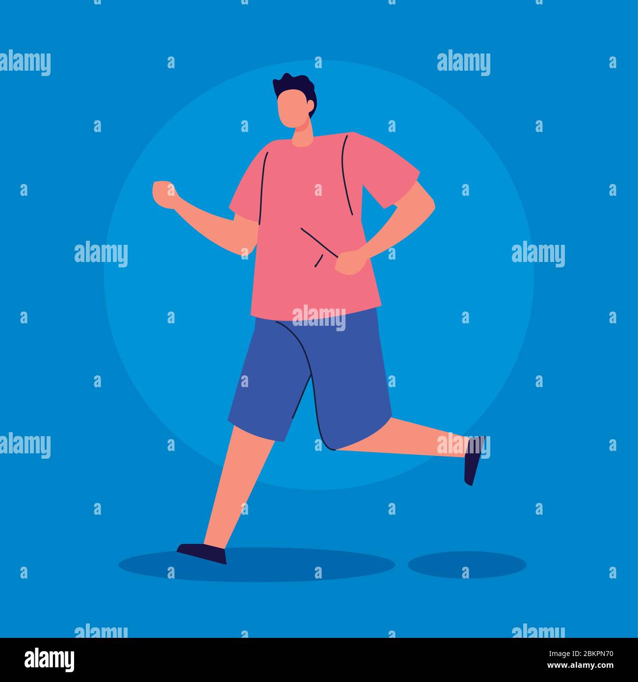 man running sport avatar character Stock Vector Image & Art - Alamy