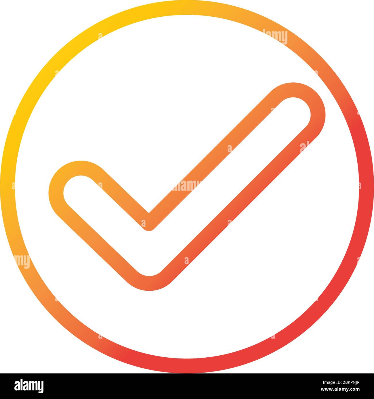 approve mark internet web technology interface vector illustration ...