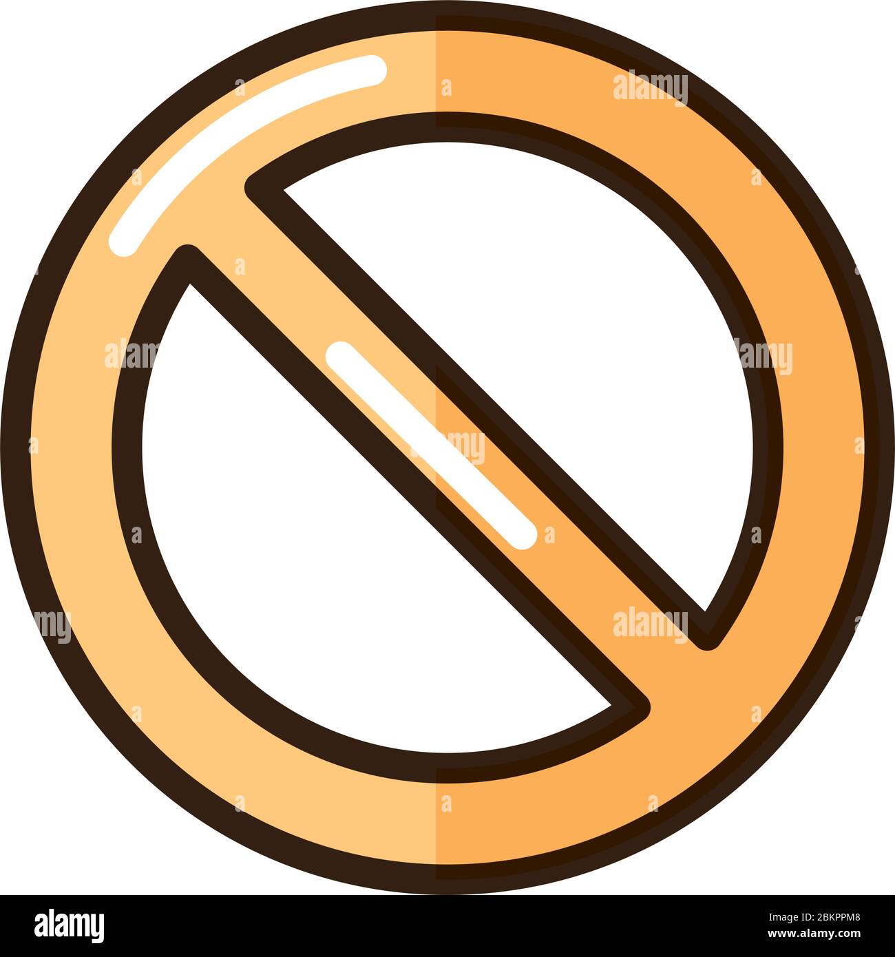 prohibited sign internet web technology interface vector illustration ...