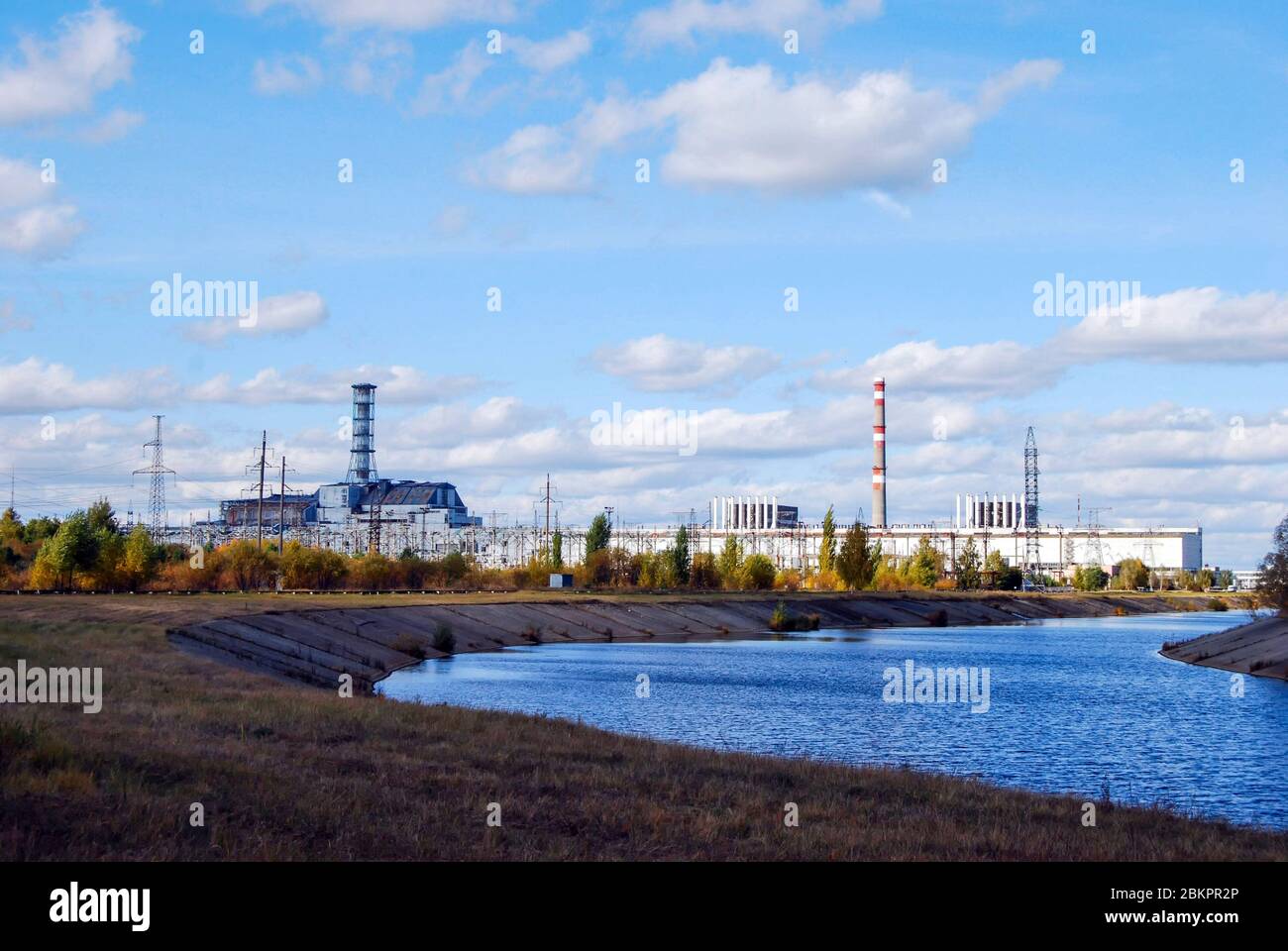 The Number 4 reactor at the Chernobyl nuclear plant that exploded on ...
