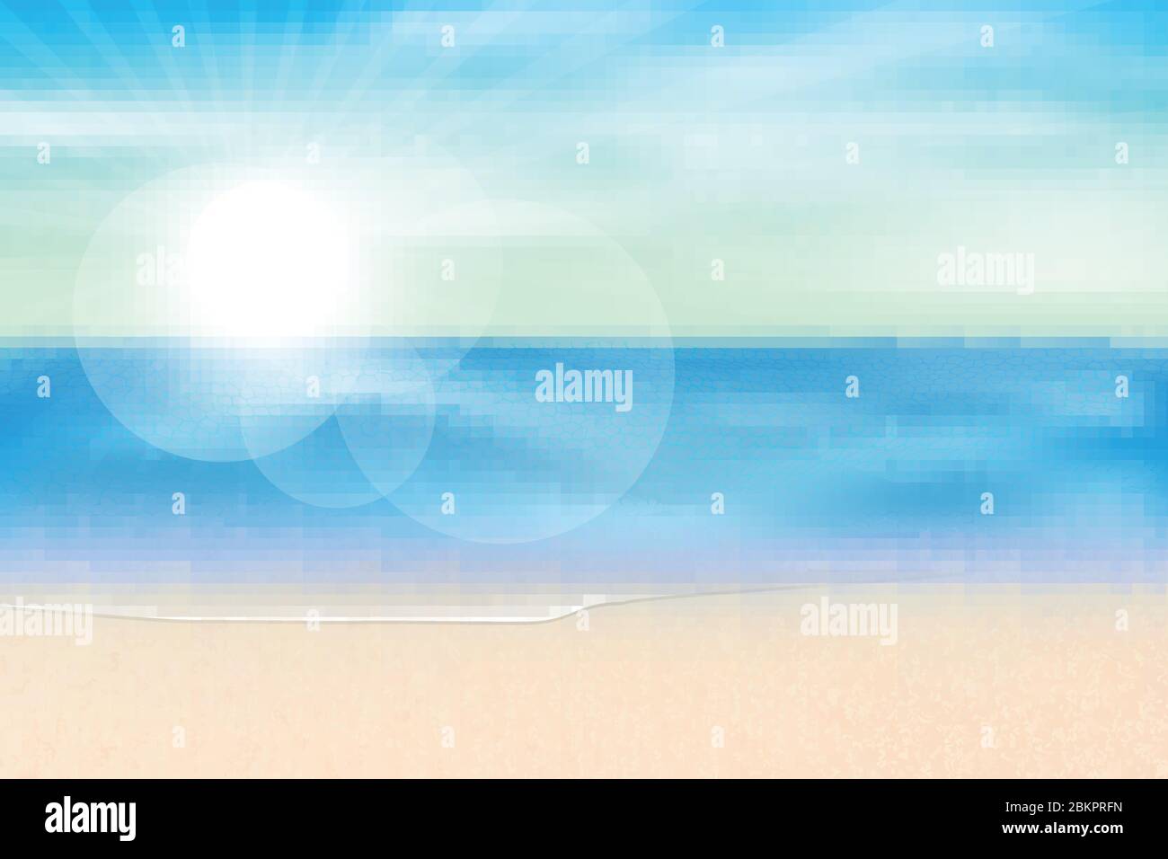 Summer tourism season Stock Vector Images - Alamy
