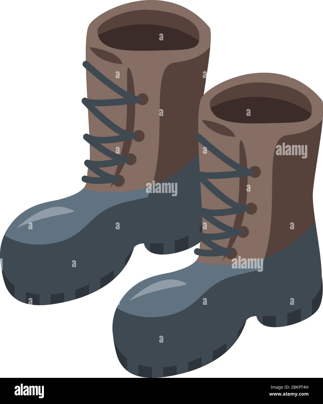 Leather boots hunting Stock Vector Images - Alamy