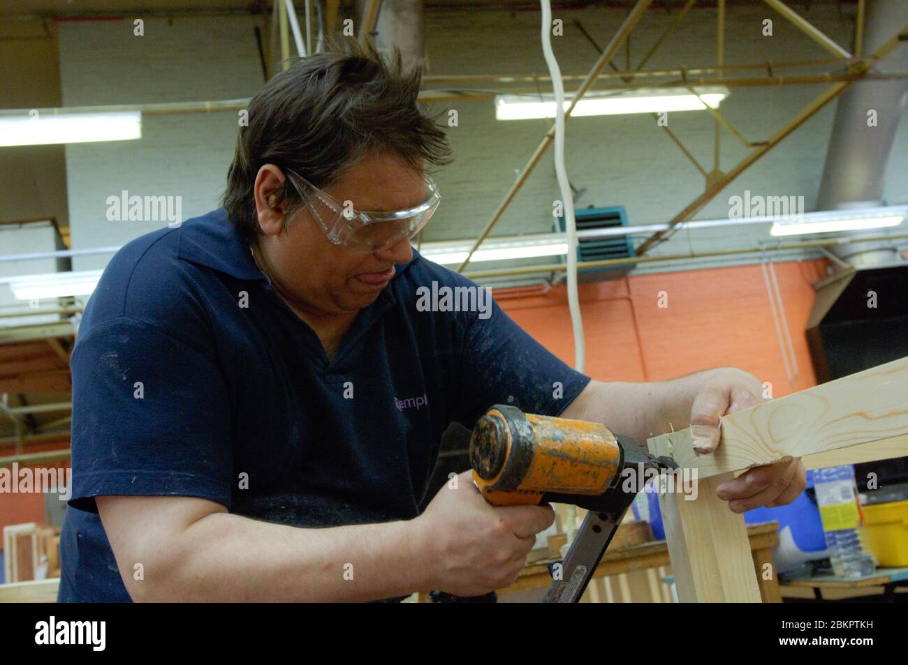 Remploy factory; Forest Hall; Newcastle; UK 2007, Remploy provides ...