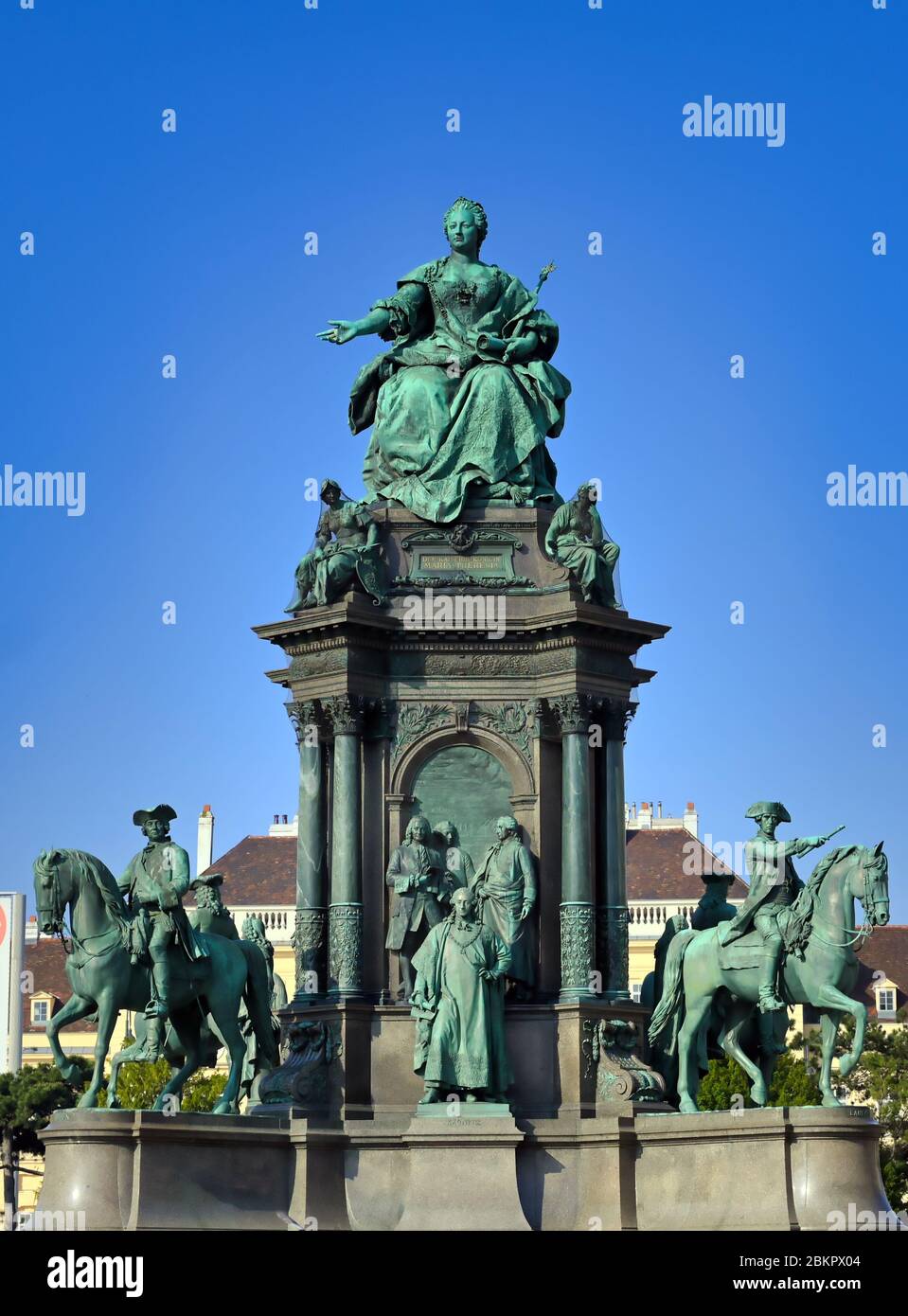 Maria theresia sculpture hi-res stock photography and images - Alamy