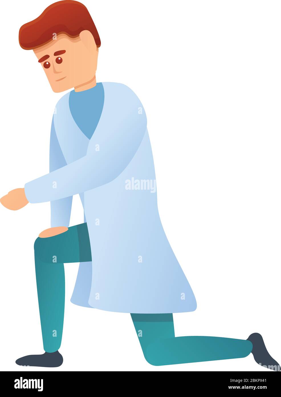 Orthopedic doctor icon. Cartoon of orthopedic doctor vector icon for ...