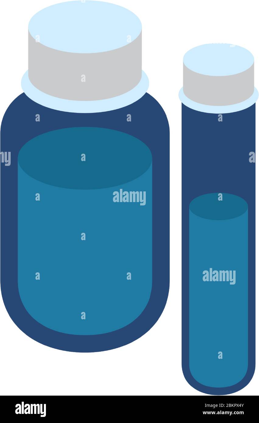 Syrup cure bottle cartoon Cut Out Stock Images & Pictures - Alamy