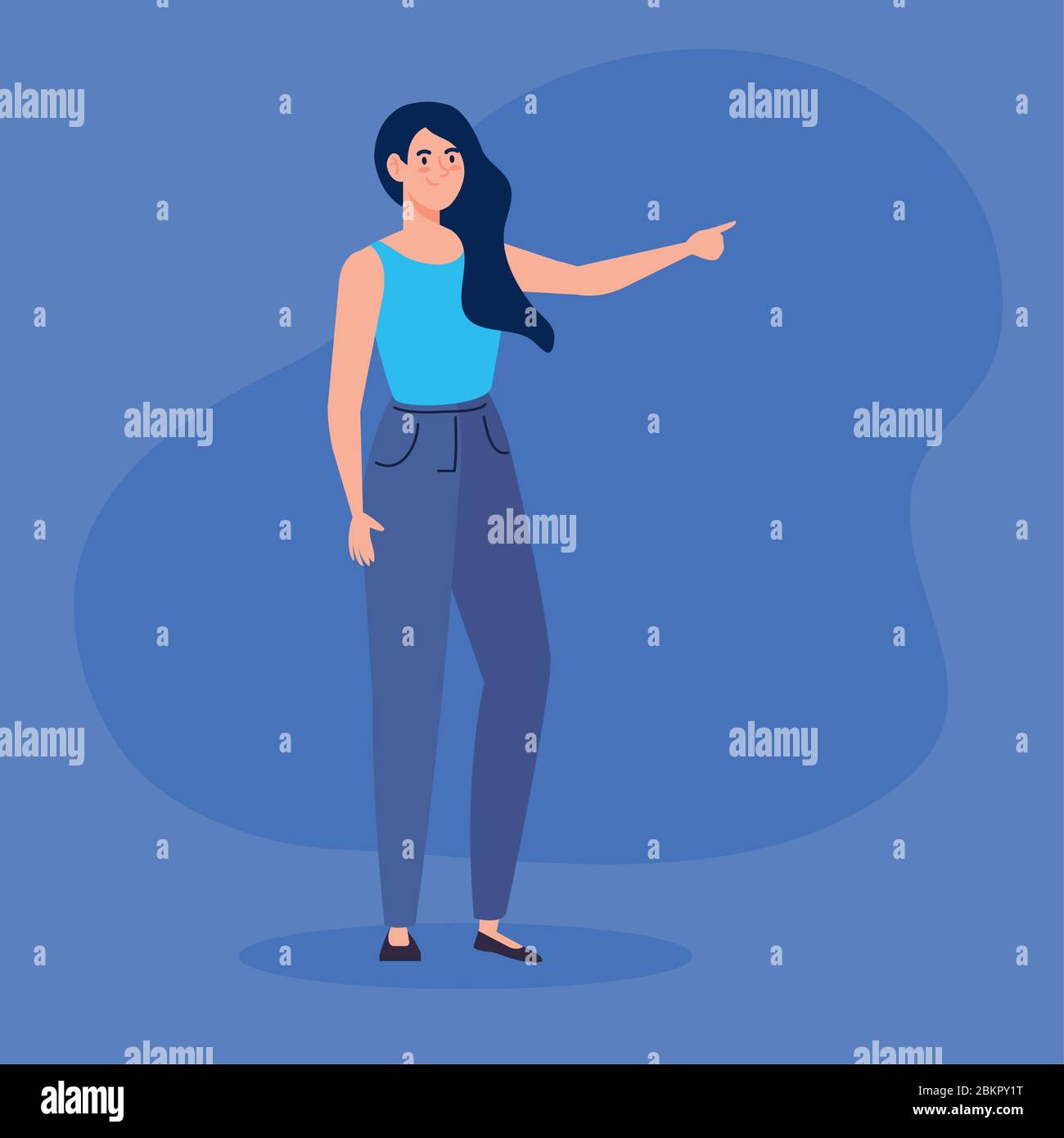 beautiful woman avatar character icon Stock Vector Image & Art - Alamy