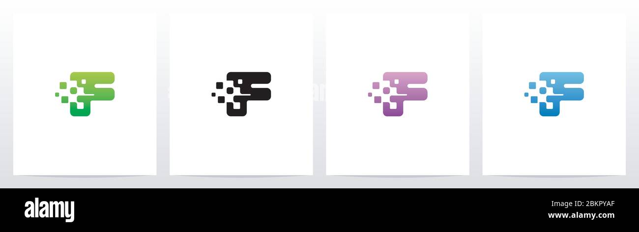 Edge tile logo Stock Vector Images - Alamy