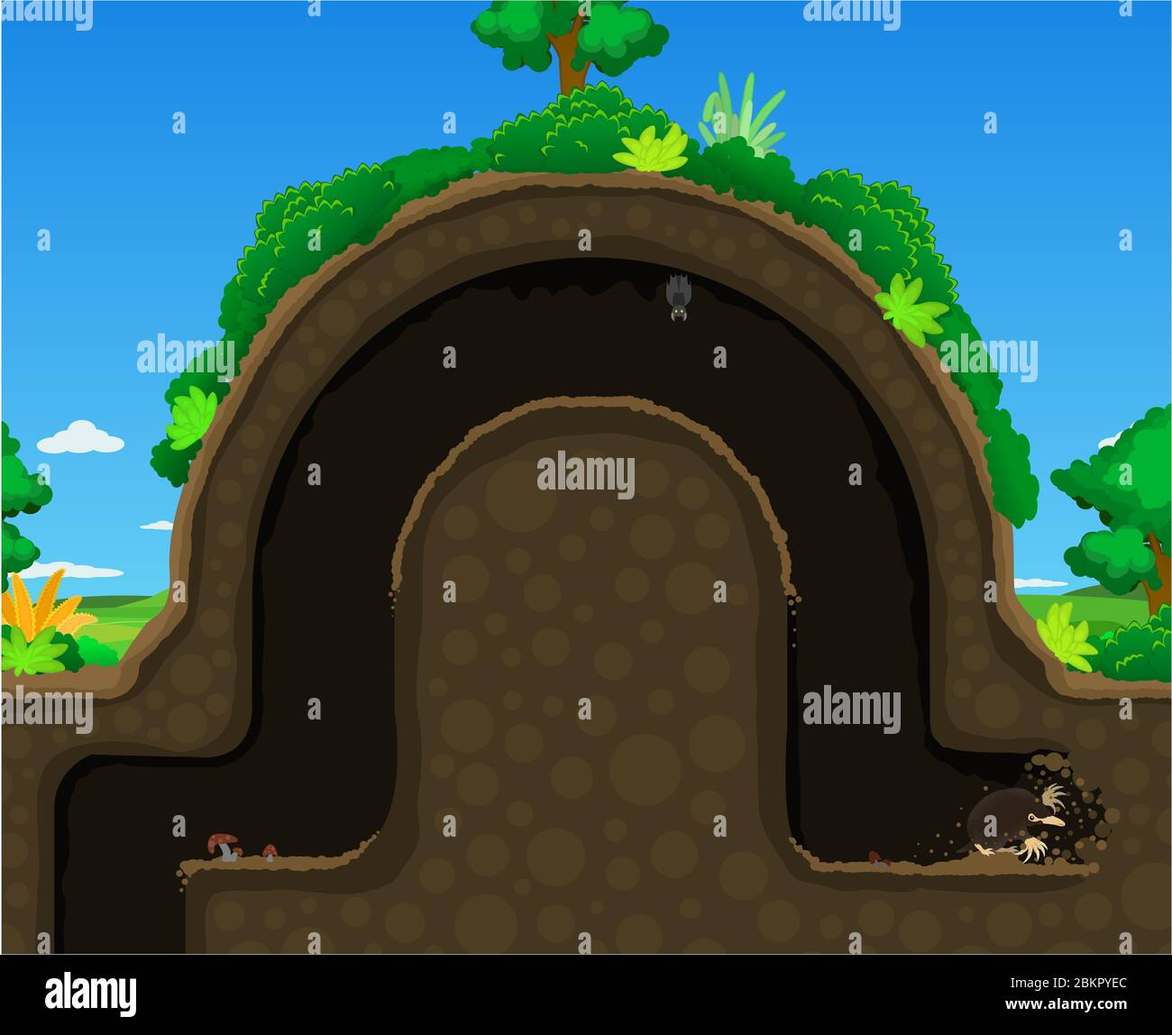 Cartoon Mole High Resolution Stock Photography and Images - Alamy