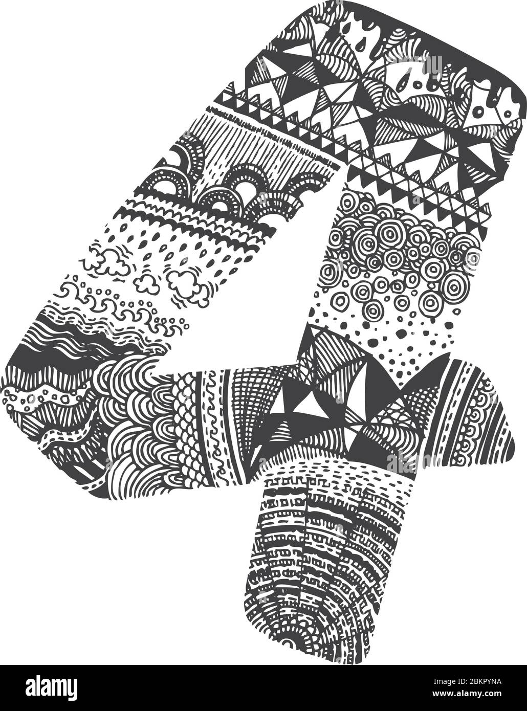 No numerals Stock Vector Images - Alamy