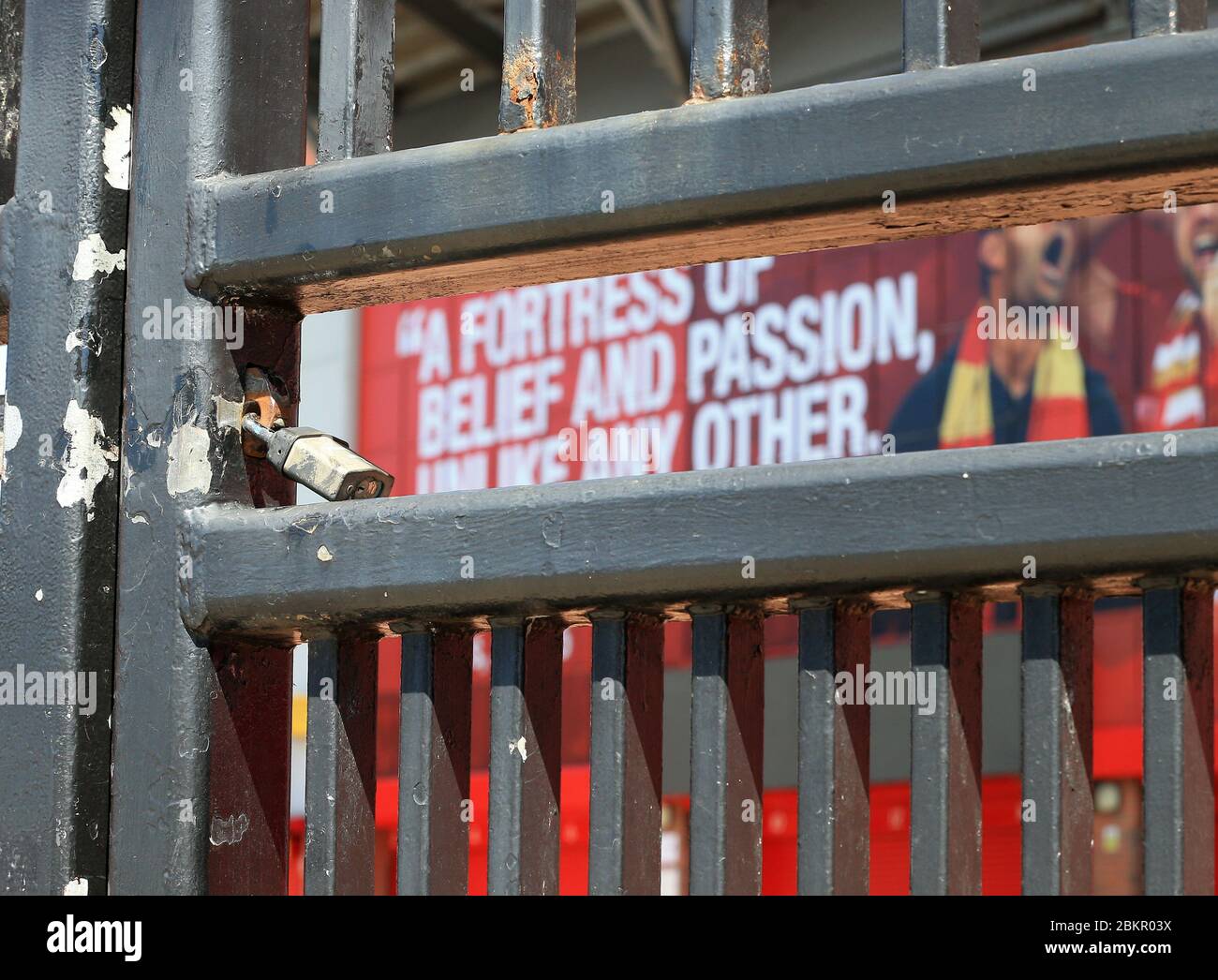 Padlocked Gates High Resolution Stock Photography and Images - Alamy