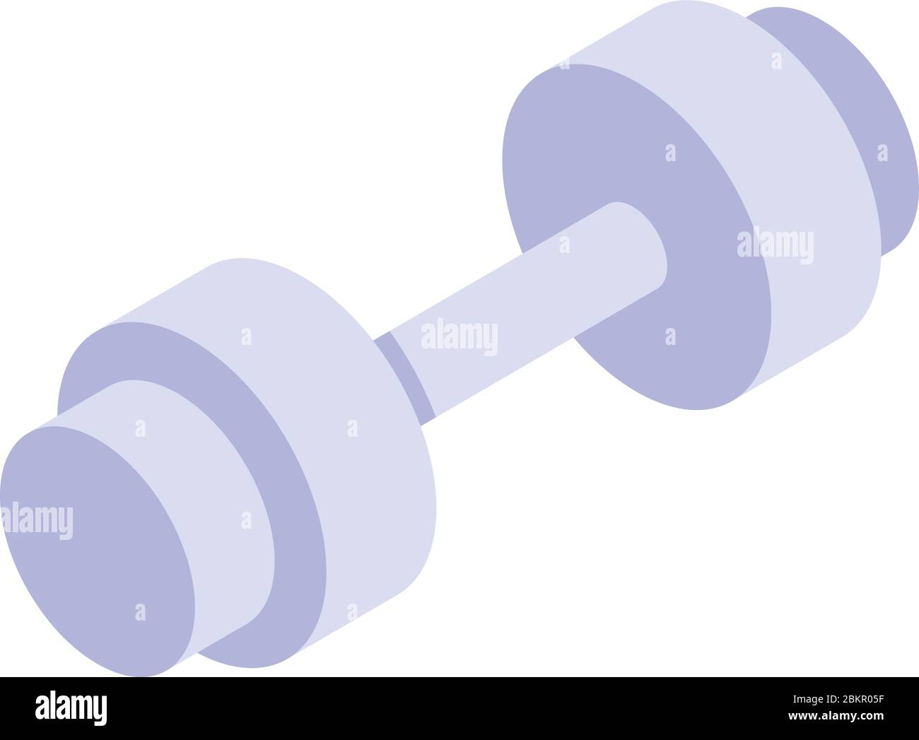 Dumbbell icon, isometric style Stock Vector Image & Art - Alamy