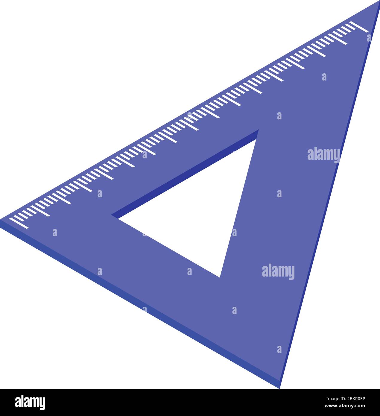 Plastic angle ruler icon, isometric style Stock Vector Image & Art - Alamy