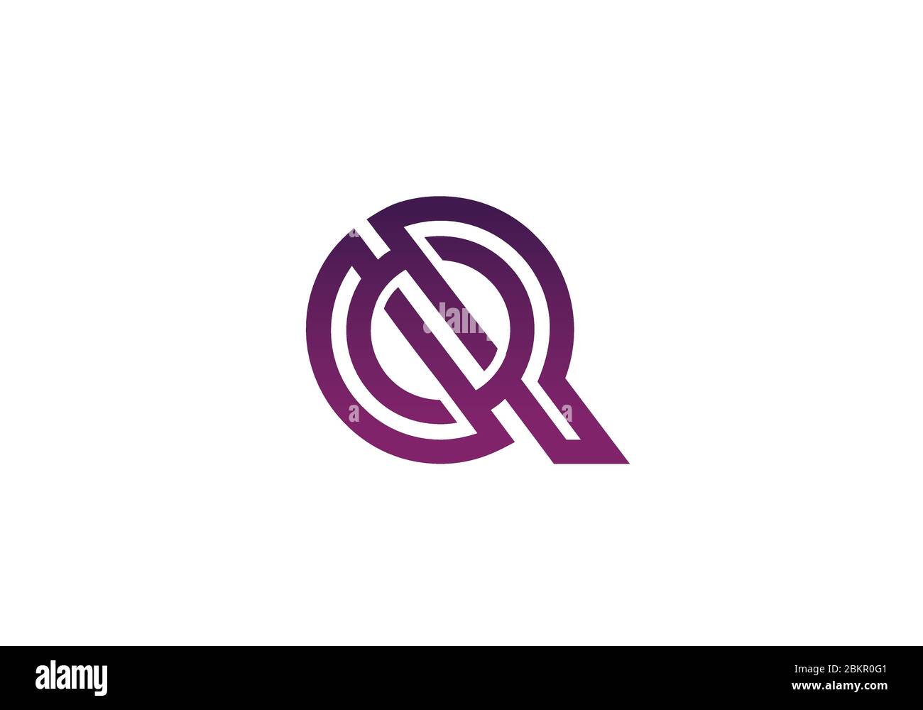 Initial Monogram Letter Q P Logo Design Vector Template. QP Letter Logo ...