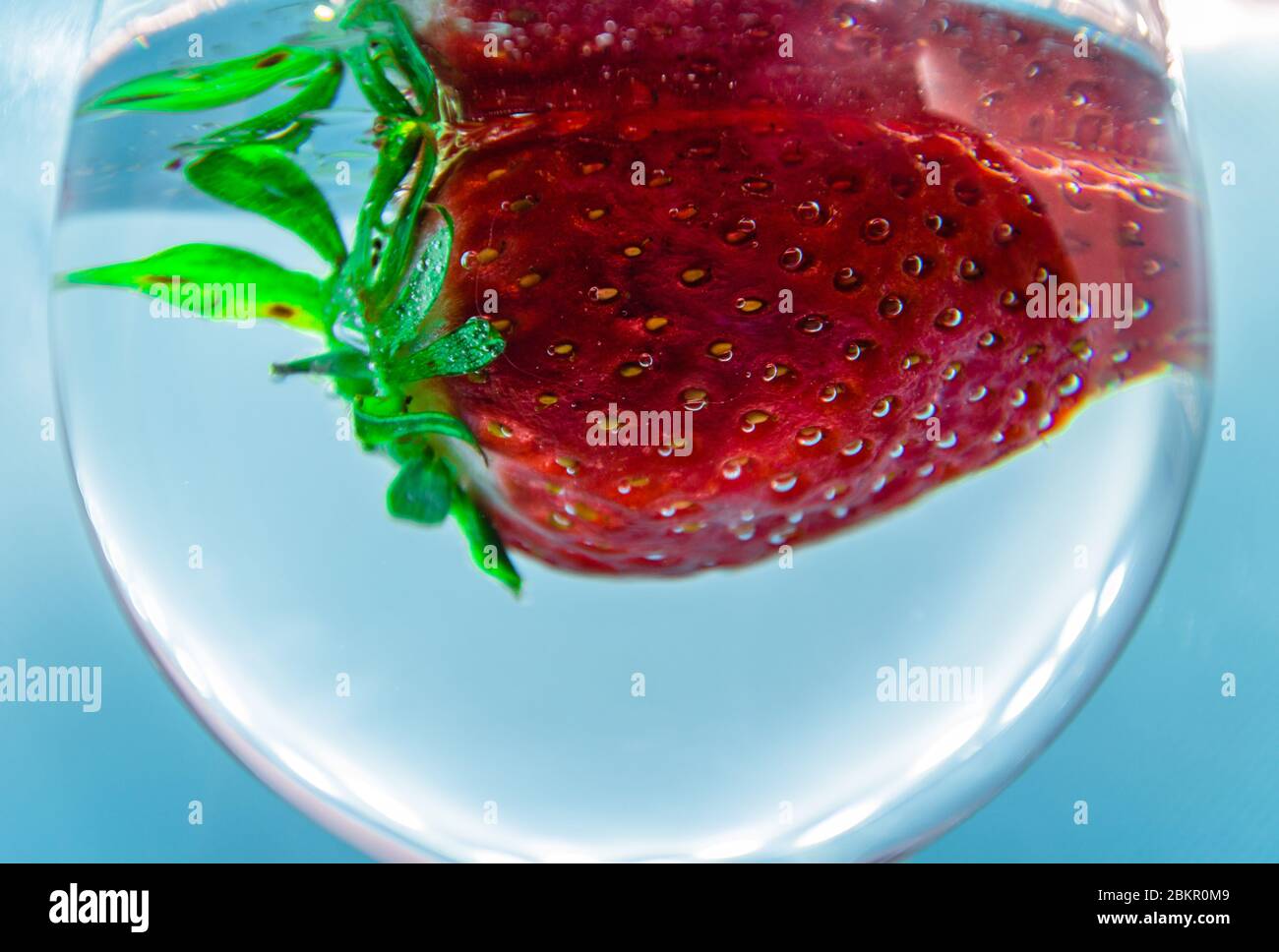 Floating Strawberry High Resolution Stock Photography and Images - Alamy