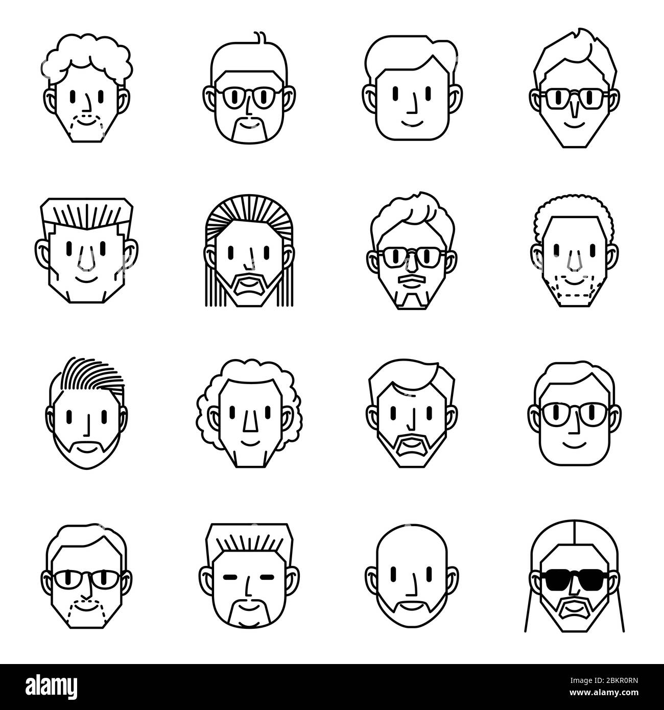 Illustration star icons various Cut Out Stock Images & Pictures - Alamy