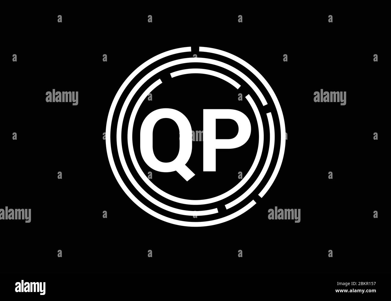 Qp logo Black and White Stock Photos & Images - Alamy
