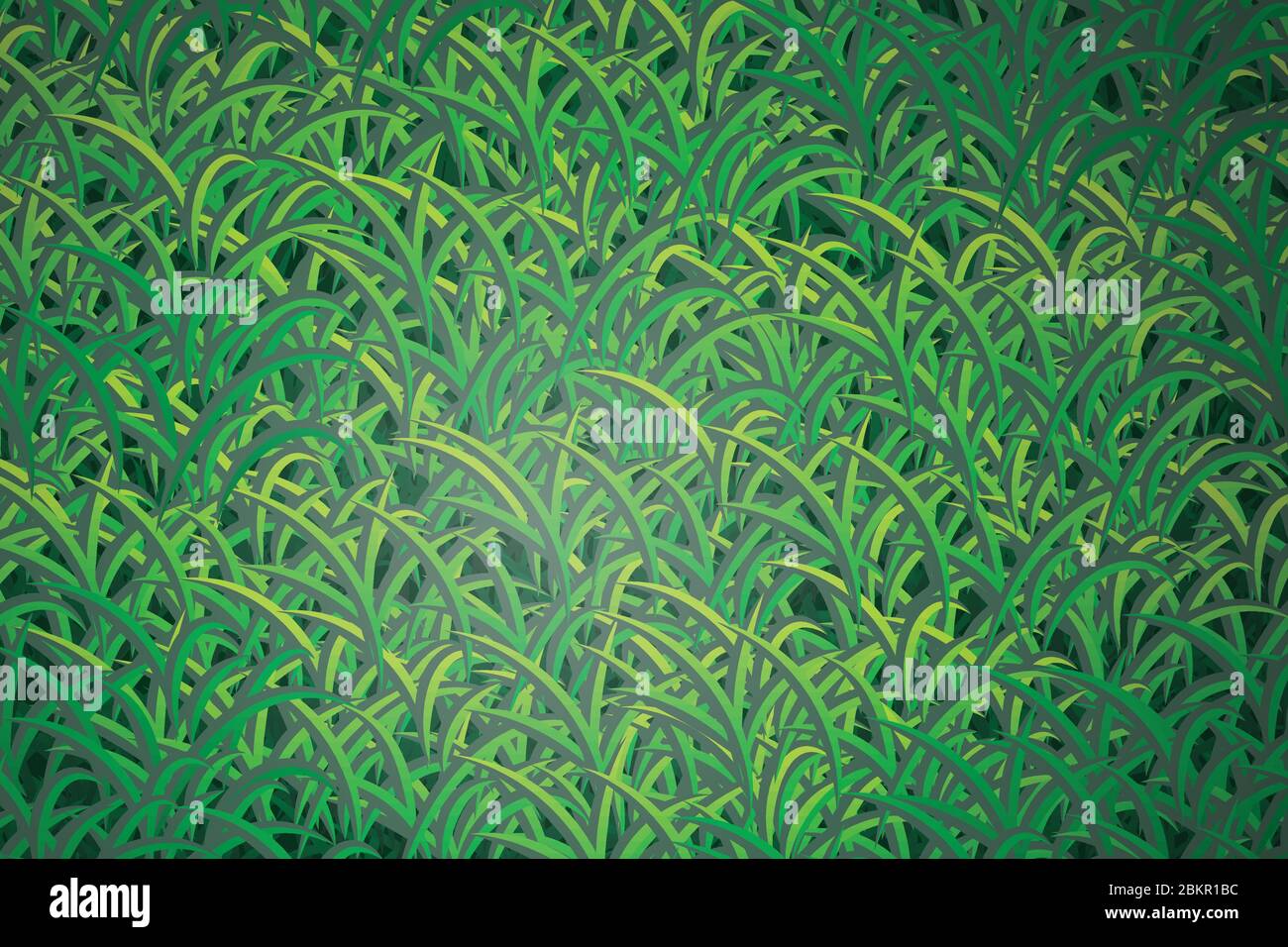 Park landscape lush greenery Stock Vector Images - Alamy