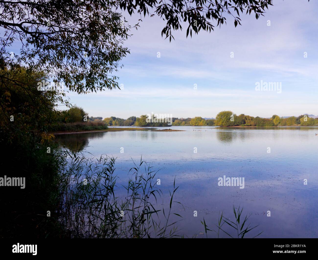 Branston Water Park in Staffordshire England UK a former open cast ...