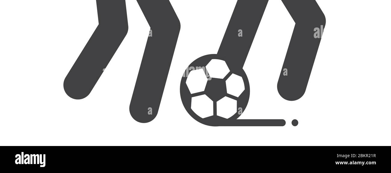 Football players legs Stock Vector Images - Alamy