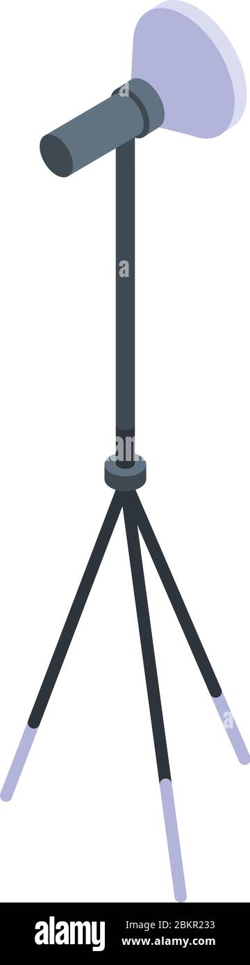 Silhouette studio lighting equipment isolated hi-res stock photography ...