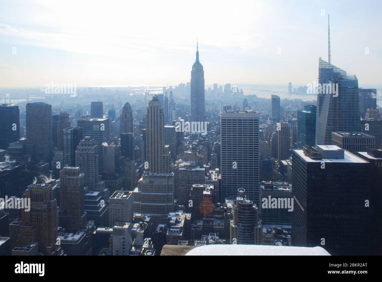 High-Density Manhattan New York Skyline Metropolis Stock Photo - Alamy
