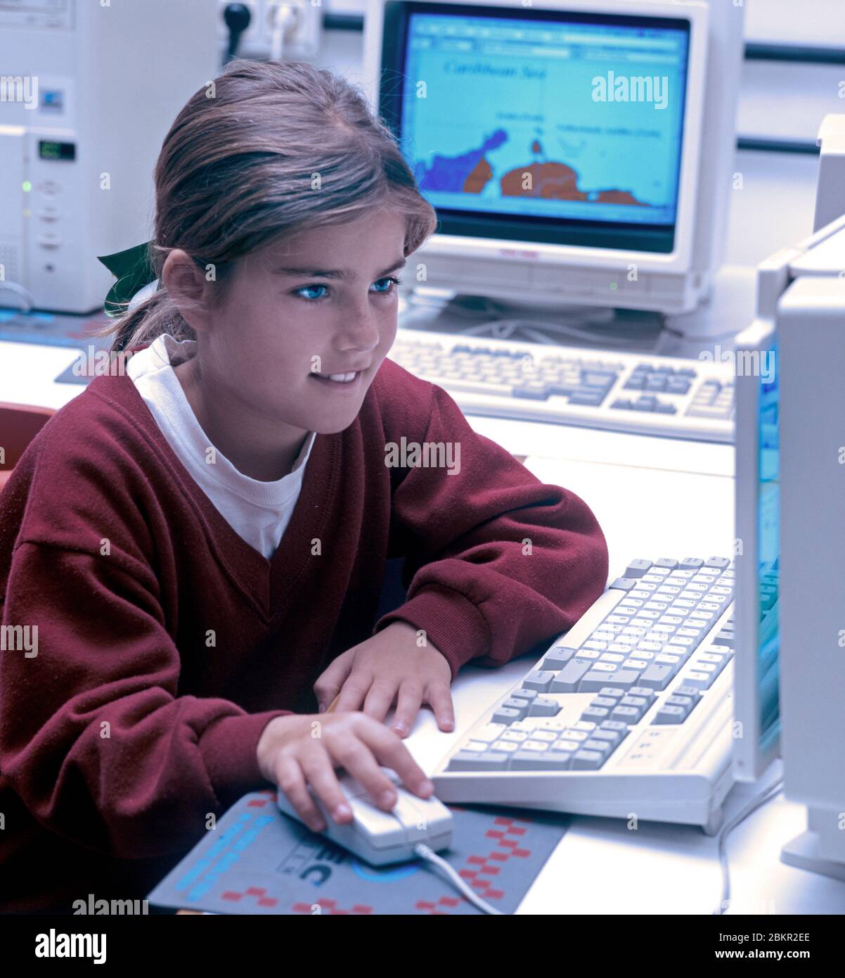 Junior blond schoolgirl 9 13 years hi-res stock photography and images ...