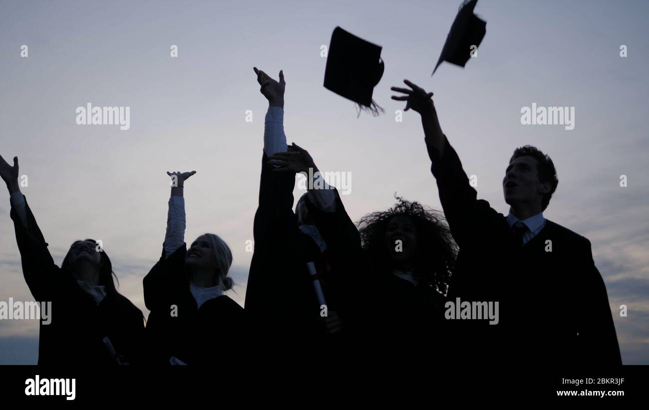 Celebration Education Graduation Student Success Learning Concep Stock ...