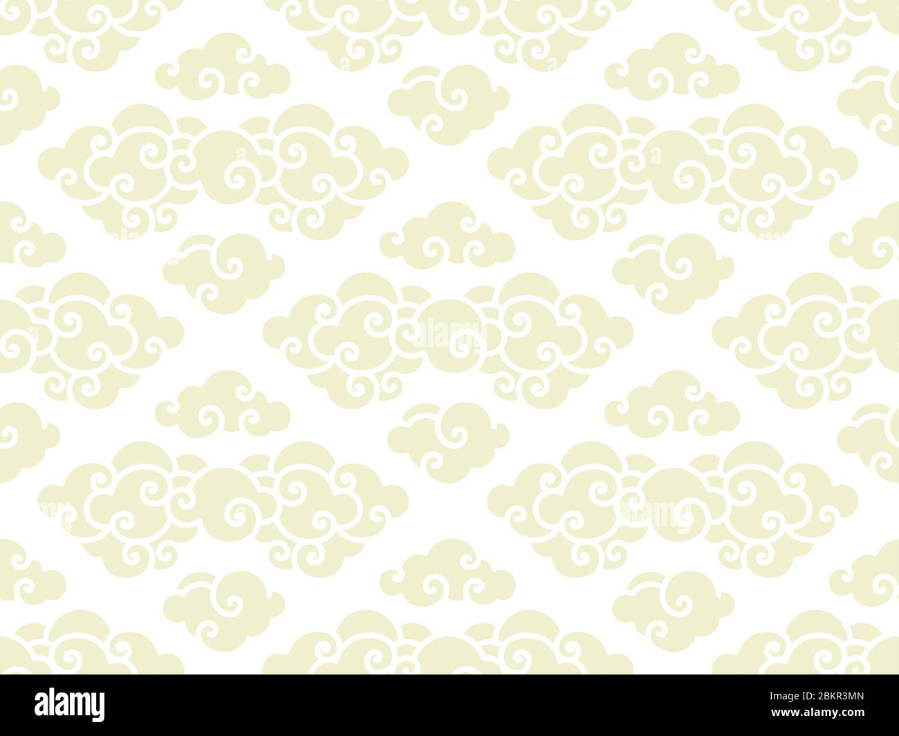 Chinese Cloud Pattern Vector