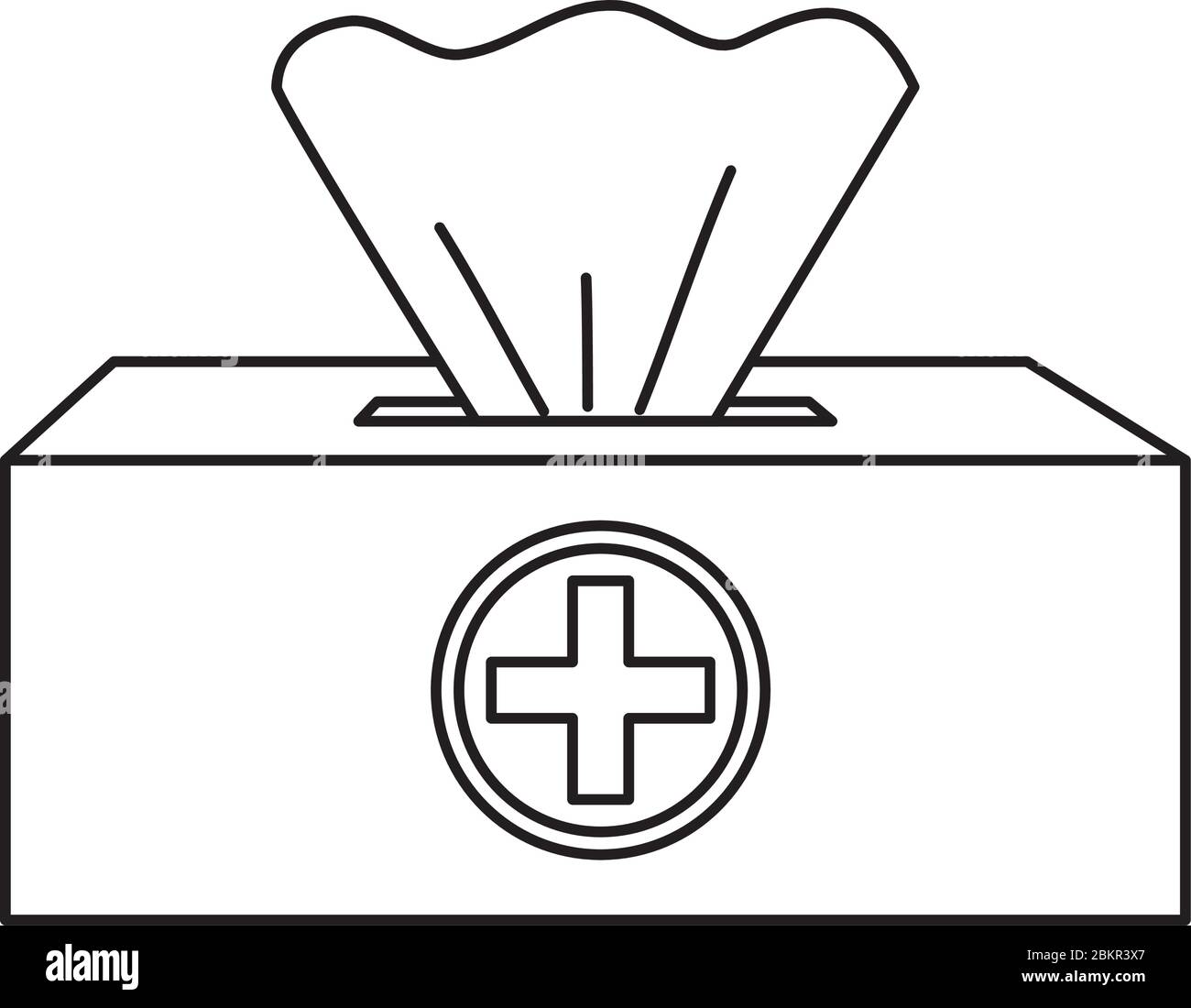 Damp tissue Stock Vector Images - Alamy