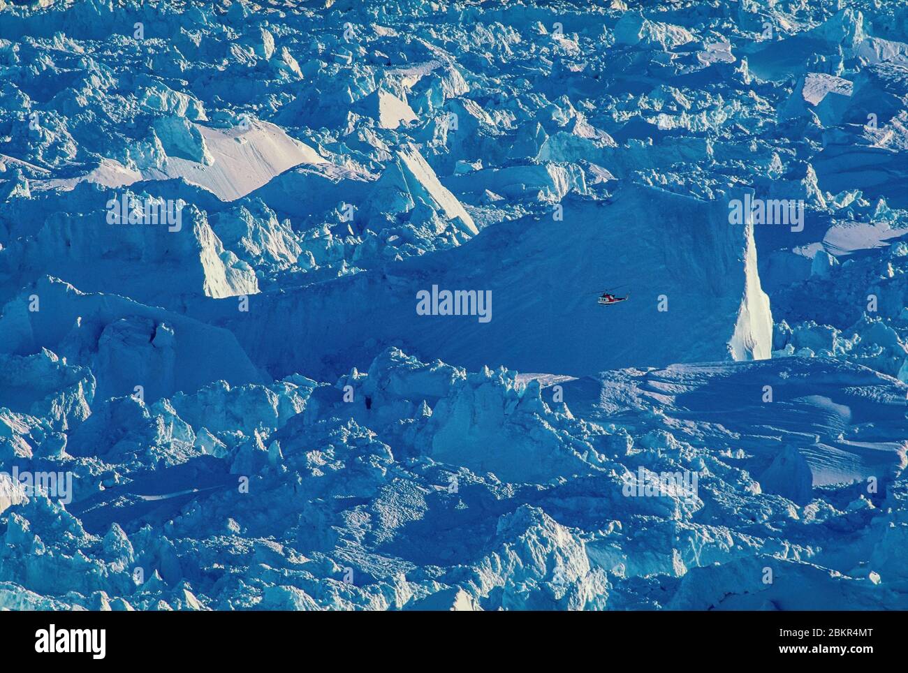 Denmark, Greenland, Disko Bay, Icebergs Stock Photo - Alamy