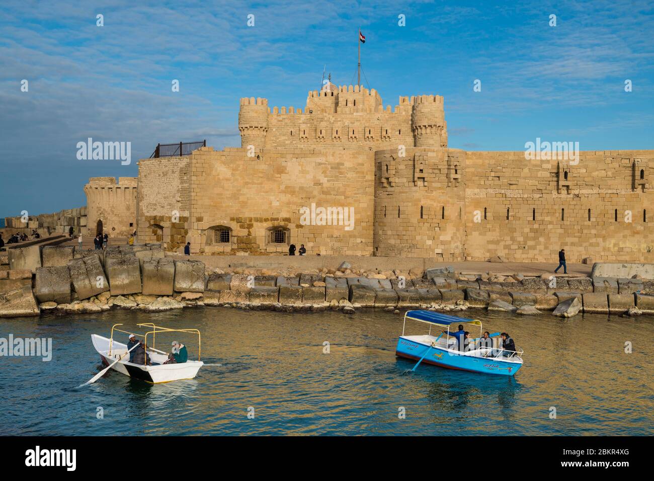 Egypt, Lower Egypt, the Mediterranean coast, Alexandria, the Corniche ...