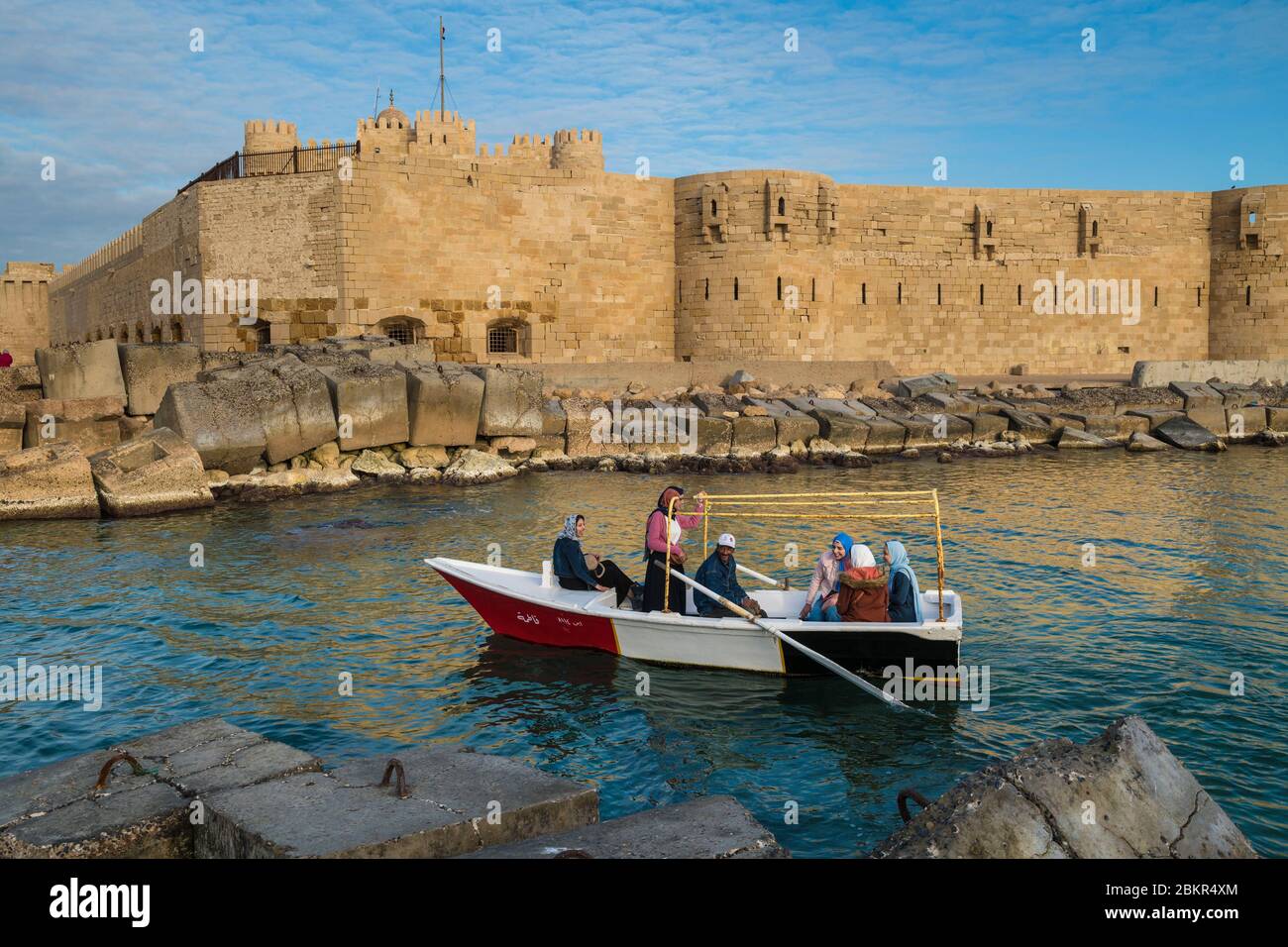Egypt, Lower Egypt, the Mediterranean coast, Alexandria, the Corniche ...