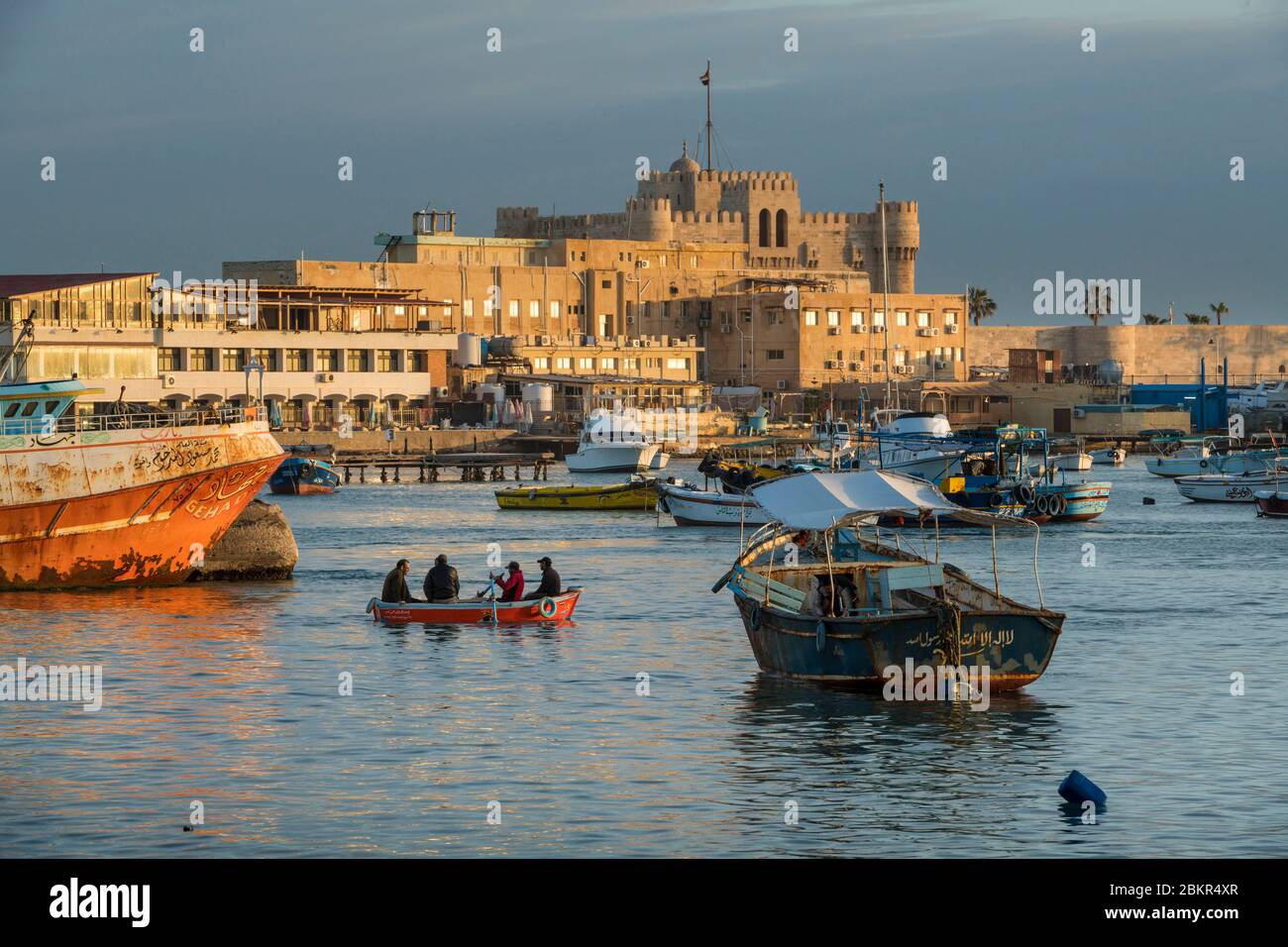 Egypt, Lower Egypt, the Mediterranean coast, Alexandria, the Corniche ...