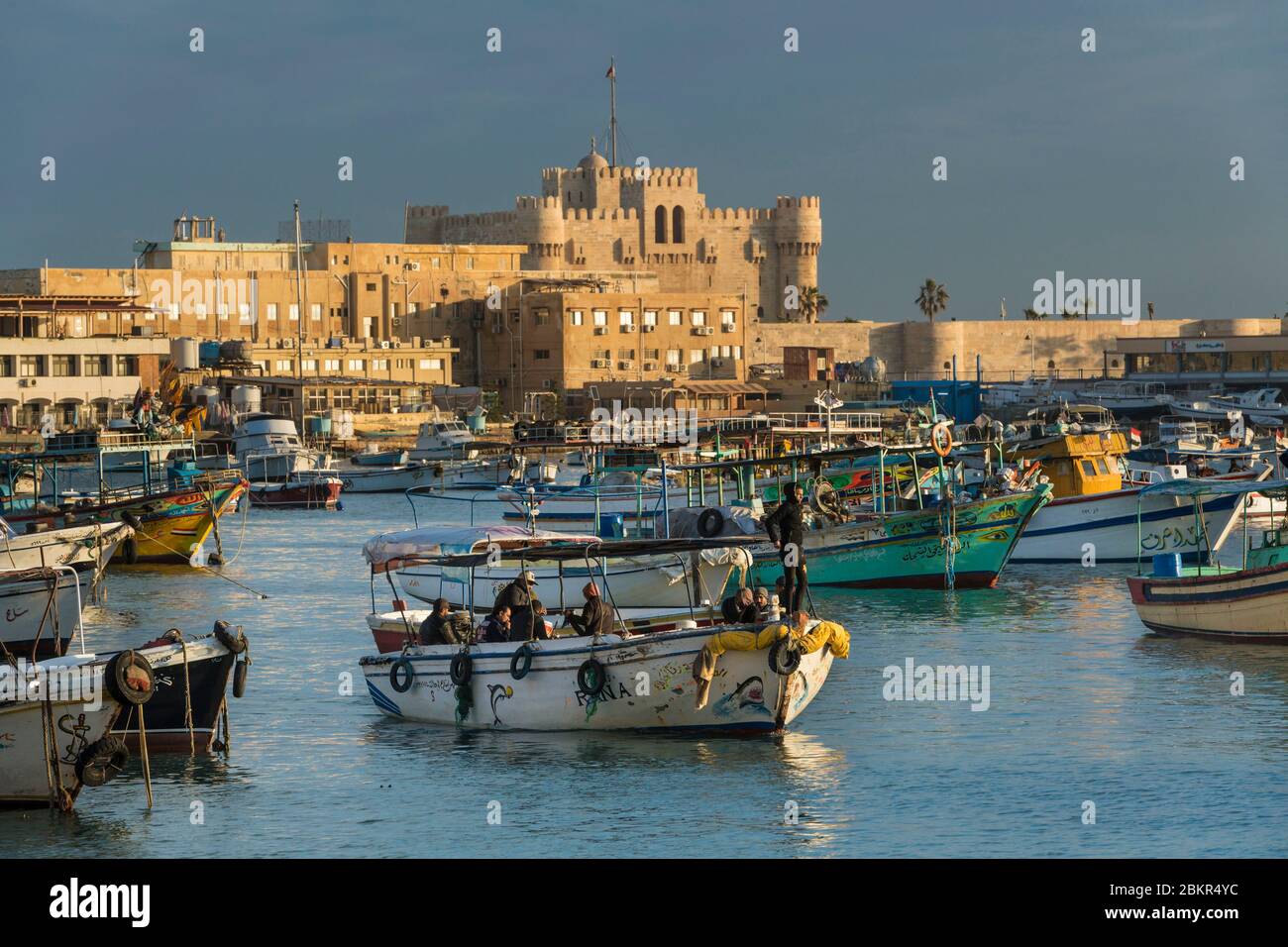 Egypt, Lower Egypt, the Mediterranean coast, Alexandria, the Corniche ...