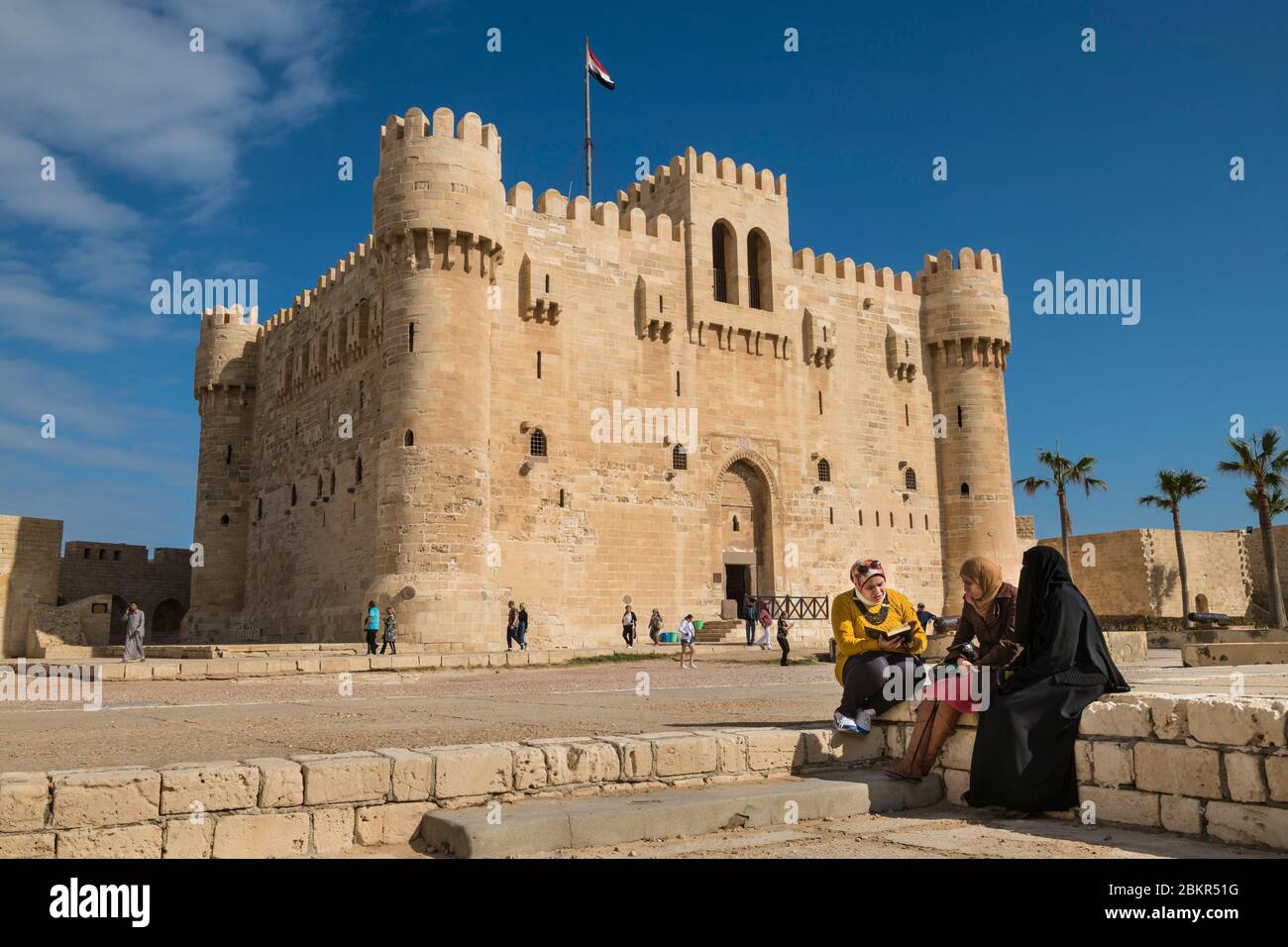 Egypt, Lower Egypt, the Mediterranean coast, Alexandria, the Corniche ...
