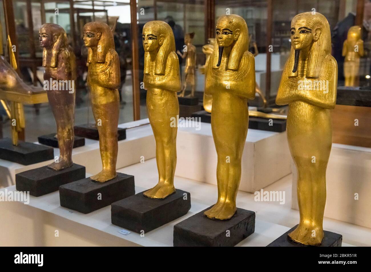 Egypt, Cairo, Egyptian museum of Cairo, Tutankhamun's treasure ...