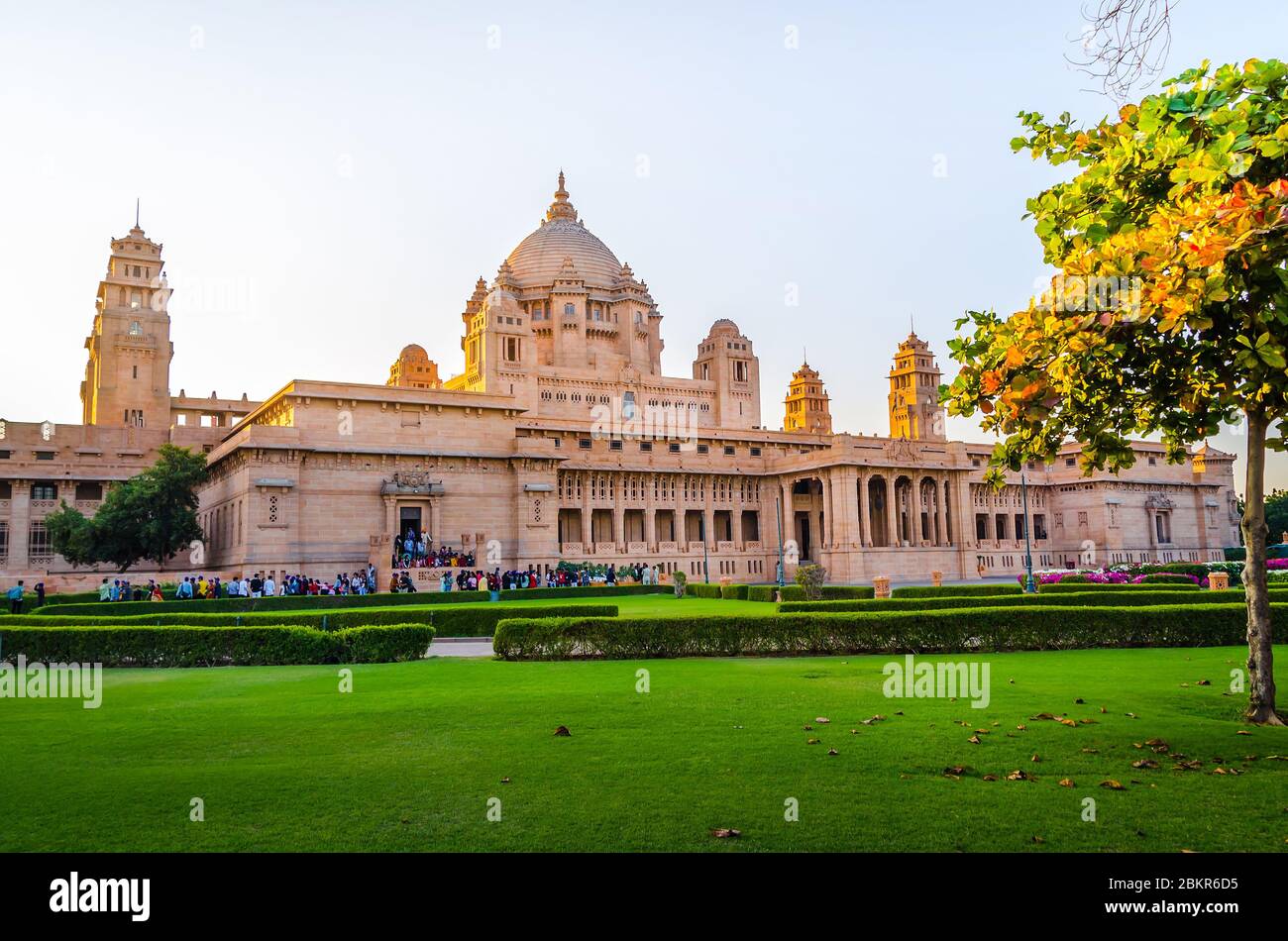 JODHPUR, INDIA – DEC. 02, 2019: Umaid Bhawan Palace, Heritage Palace ...