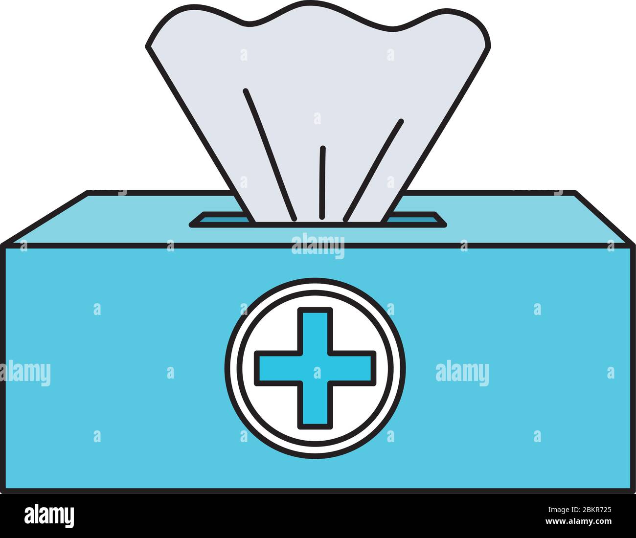 Damp tissue Stock Vector Images - Alamy